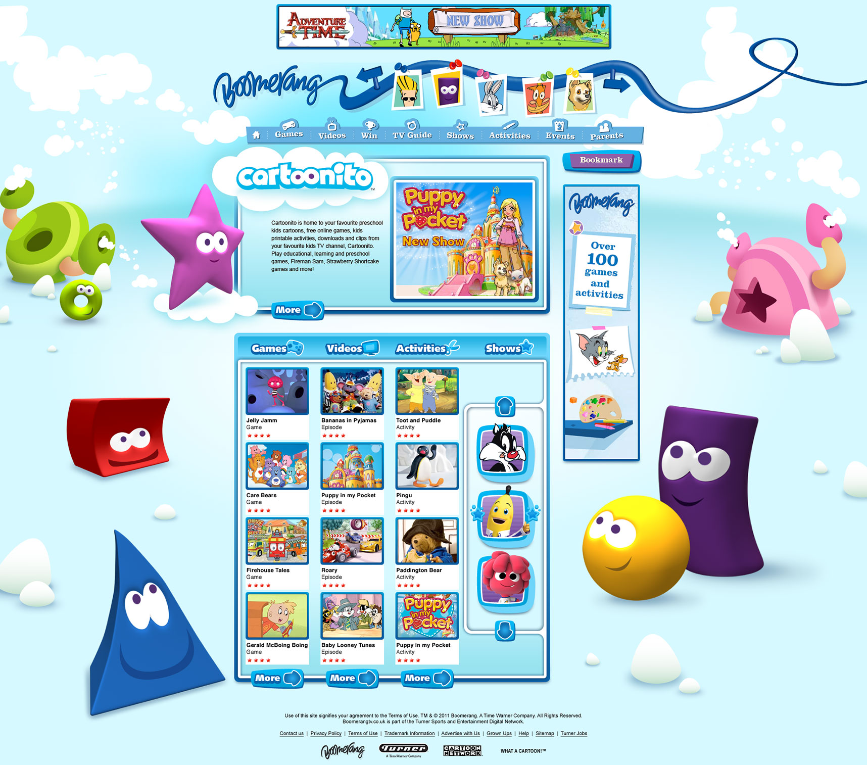 Cartoonito Boomerang 2011